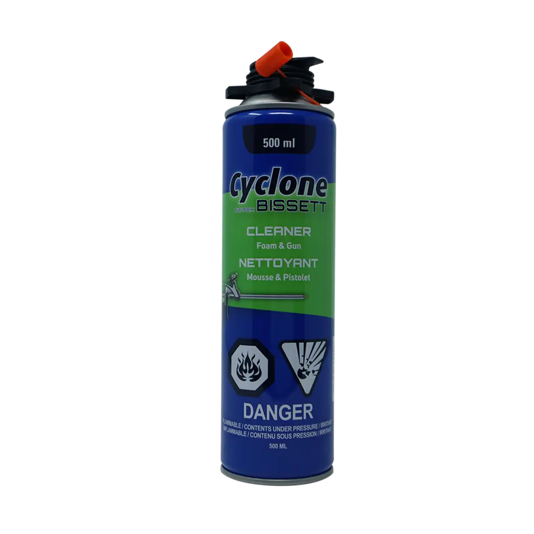Bissett Cyclone BCF-C500-2 Spray Foam Gun Cleaner 500mL — Griff ...