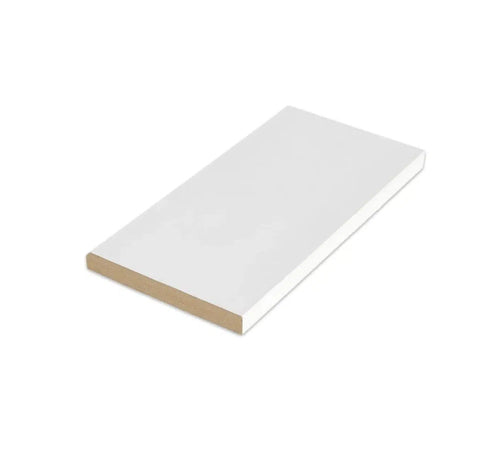 1/2" x 2-1/2" Primed Casing MDF Moulding 16-ft. — Griff Building Supplies