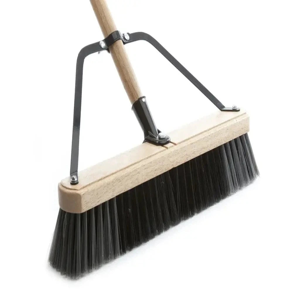 24" Push Broom Medium Sweep Rough Surface — Griff Building Supplies
