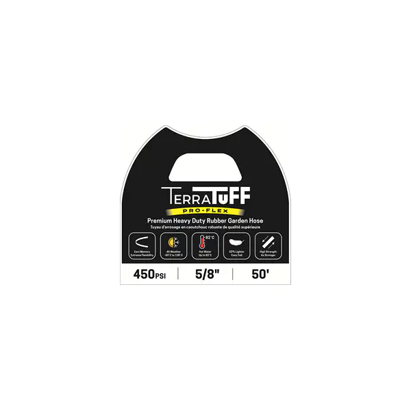 Terra Tuff 5/8" Pro-Flex Premium Heavy Duty Garden Hose — Griff ...