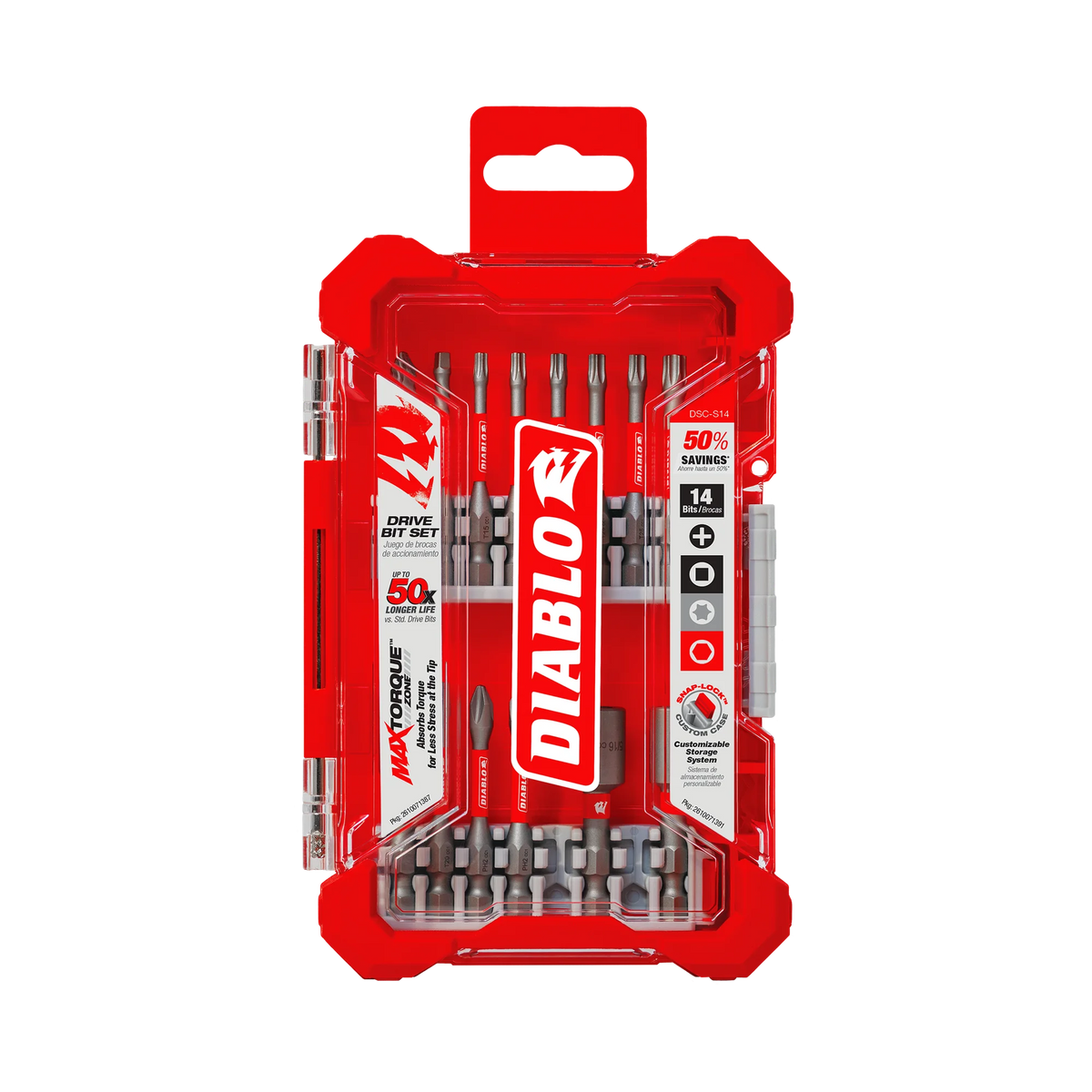 Diablo Screw Driving Bit Sets (Various Sizes) — Griff Building Supplies